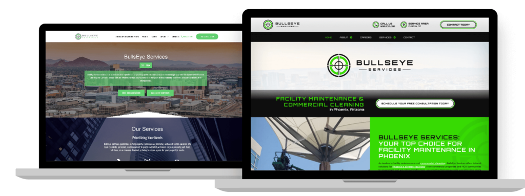 BullsEye Services Design Portfolio | Greenbaum Stiers